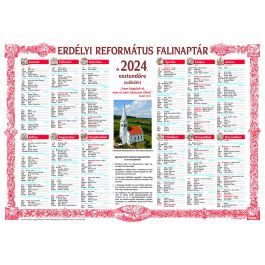 Erdélyi Református falinaptár 2024